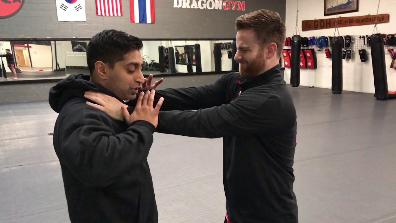 Martial Arts Basics: How to Escape a double choke from the front ...
