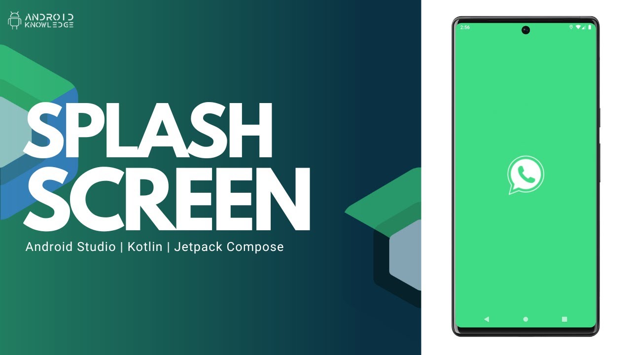 Splash Screen in Jetpack Compose under 5 mins | Android Studio