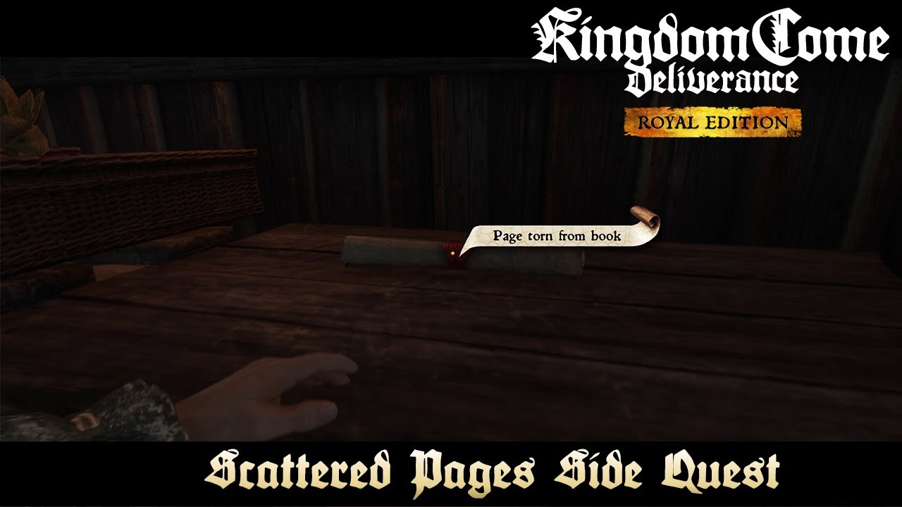 Kingdom Come Deliverance - Scattered Pages
