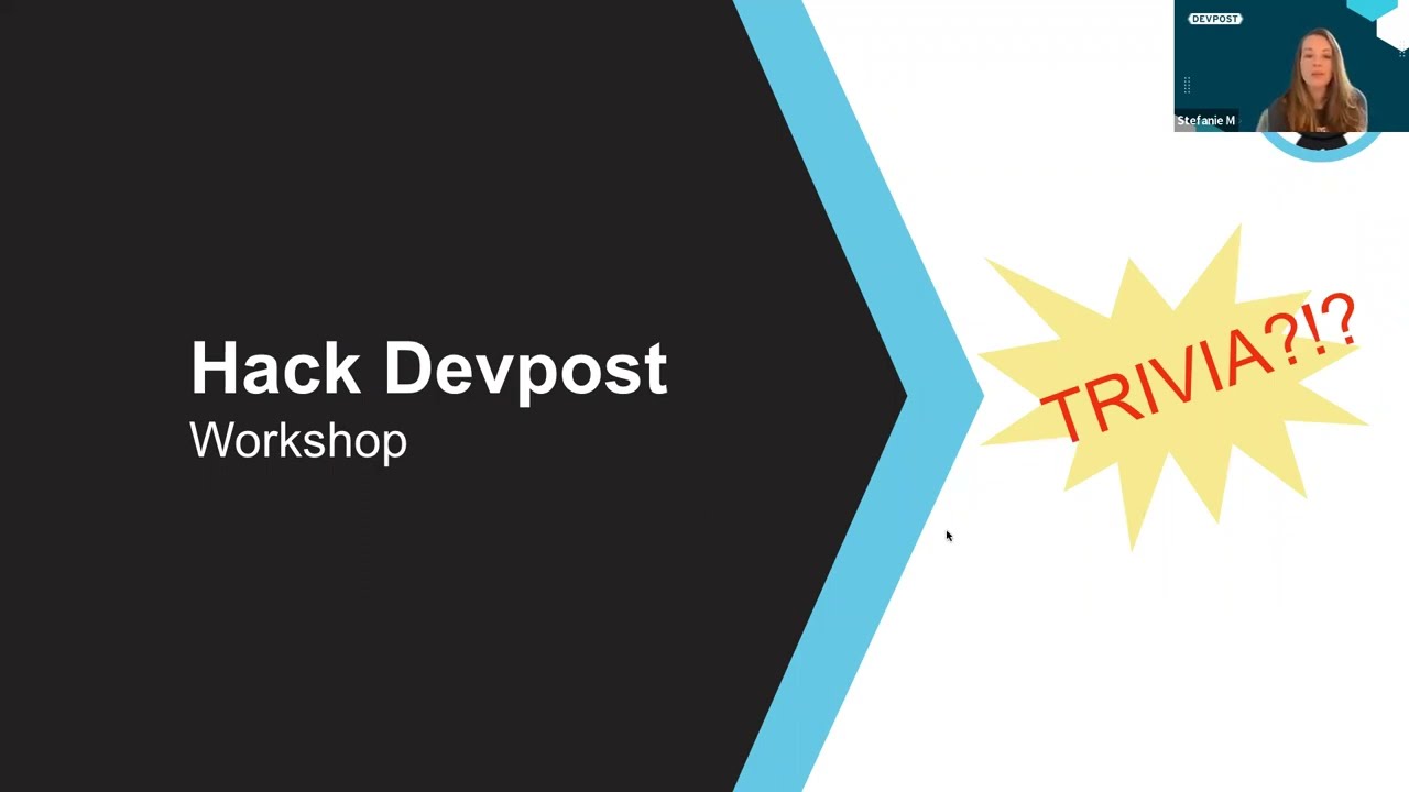 Hack Devpost: Submission Workshop 2/23/23