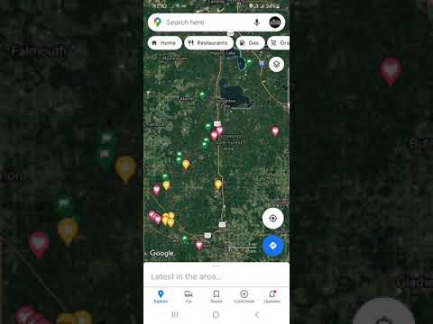 Finding a campsite for free!!!! Using Google maps!!!