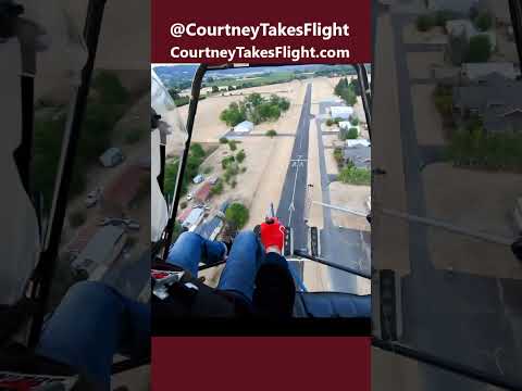 Brutal Crosswind Landing in a Quicksilver Ultralight/Light Sport Airplane
