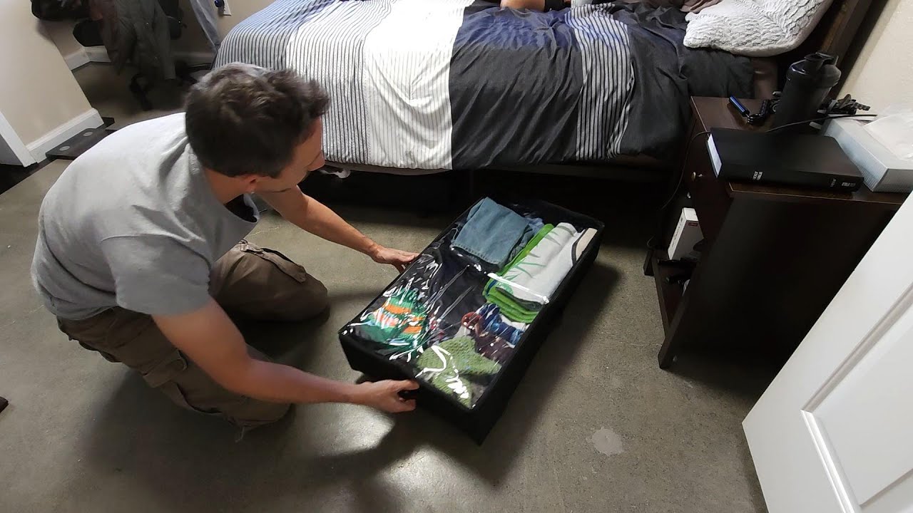 Phinox 2 under bed storage bin UNBOXING