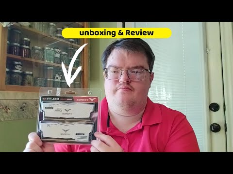 T-Force Delta RGB DDR4 32GB 4000mhz unboxing & Review