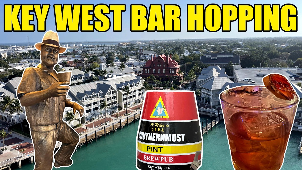 Key West Bar Hopping Vlog with The Legend