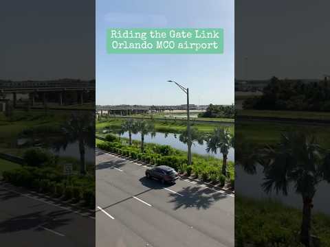 Using the Gate Link at Orlando MCO airport