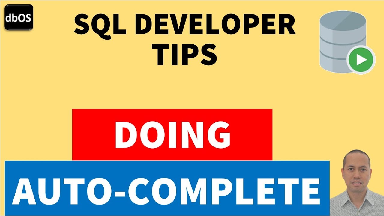 Auto complete in SQL Developer