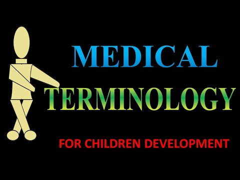 Medical terminology for children
