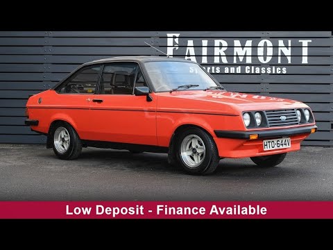 1980 Ford Escort RS2000 with 48k miles *FOR SALE* - Fairmont Sport and Classics