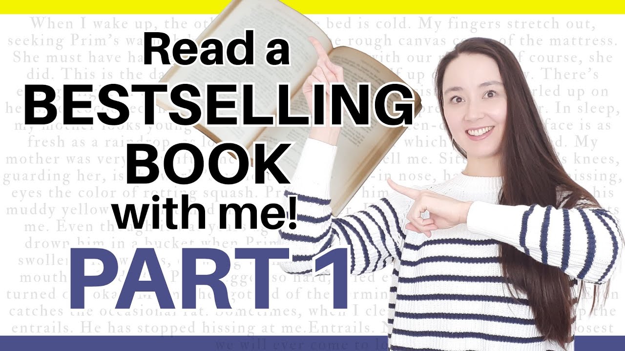 Read a BESTSELLING book with me to improve your reading fluency! PART 1
