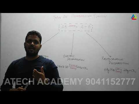 Types of Decomposition Reaction – Class 10th Science Chemistry – CBSE ...