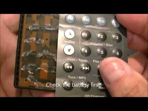 Bose Wave Remote Control - How to Test & How to take it Apart
