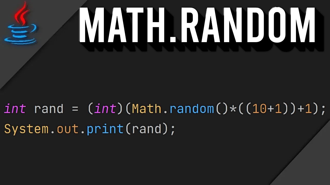 Math.Random in JAVA | (simple & easy)