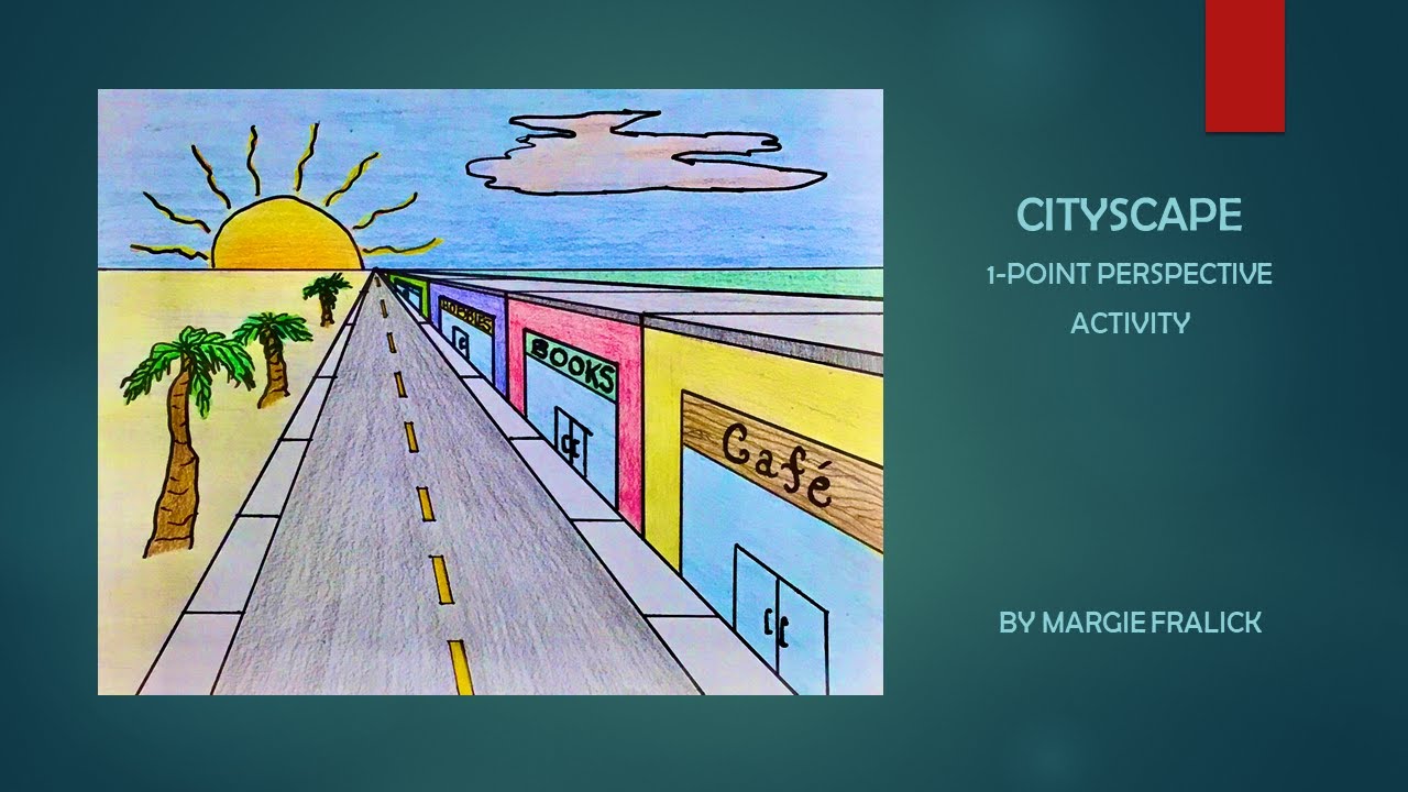 Cityscape: 1-Point Perspective Activity