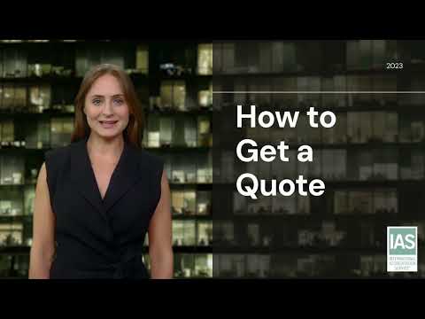 How to get a Quote for IAS Accreditation