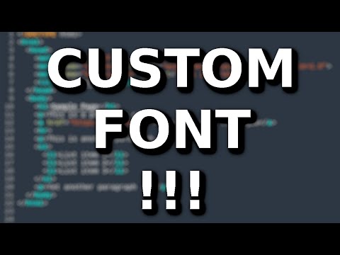 Installing a Custom Font in Linux on Your Chromebook
