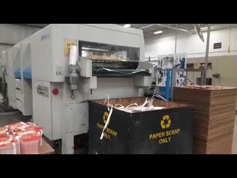 INTERMAK GRAPHIC MACHINERY: IBERICA JRK-105, YEAR 2001,BLANKING AND STRIPPING (AUTOMATIC DIE CUTTER)