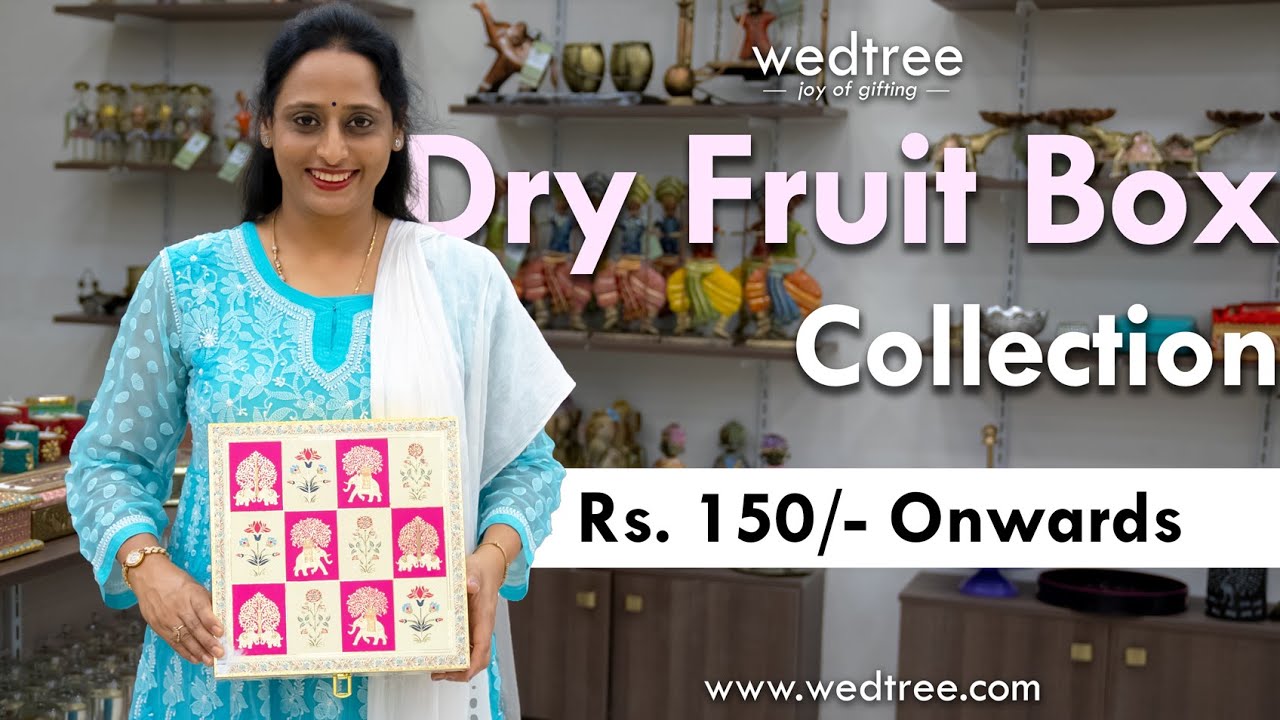 Dry Fruit Box Collection | by Wedtree | 26 May 2023