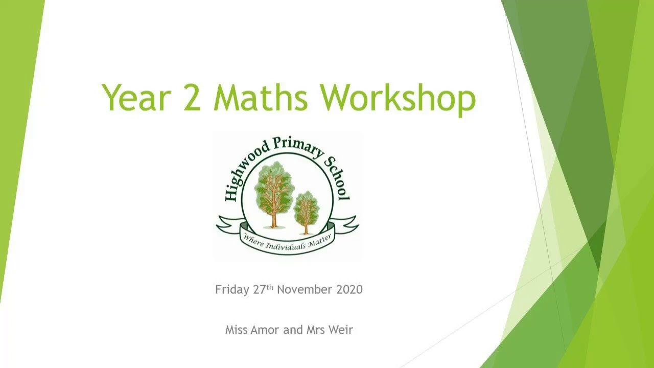 Maths workshop - year 2