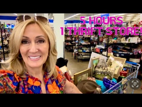 5 hours in ONE Goodwill thrift store... Was it WORTH IT?