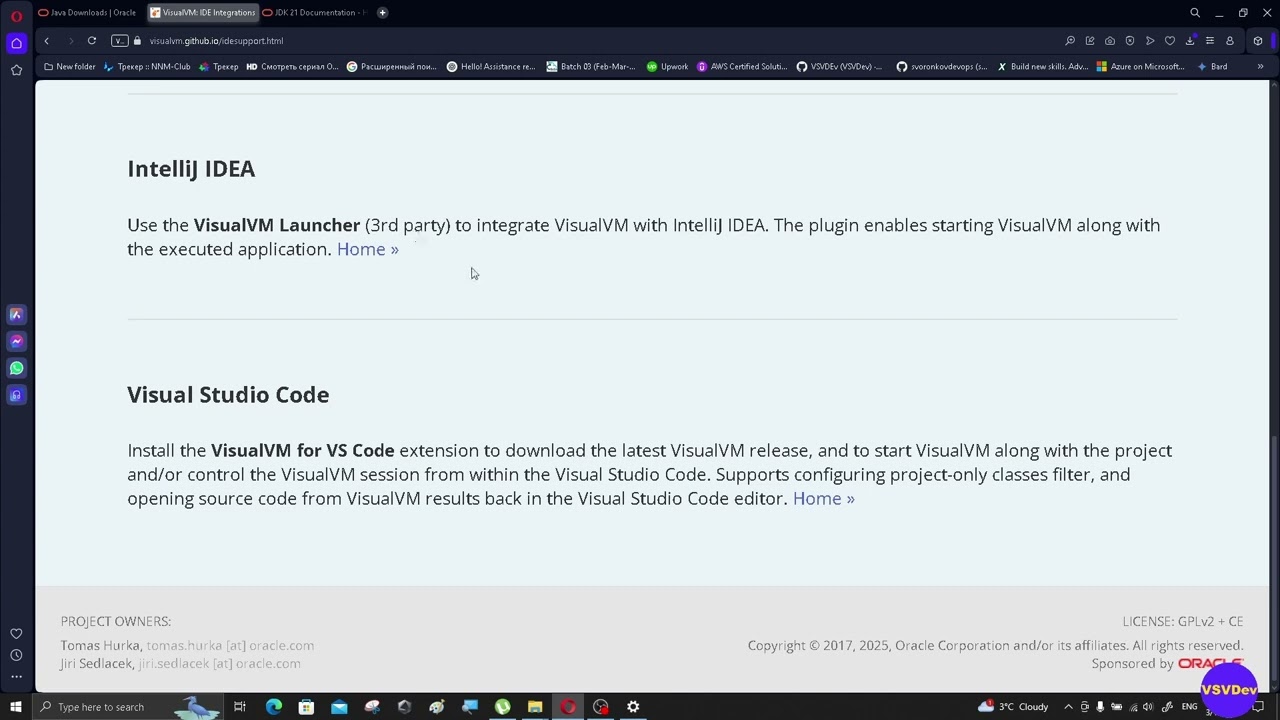 Install Java VisualVM