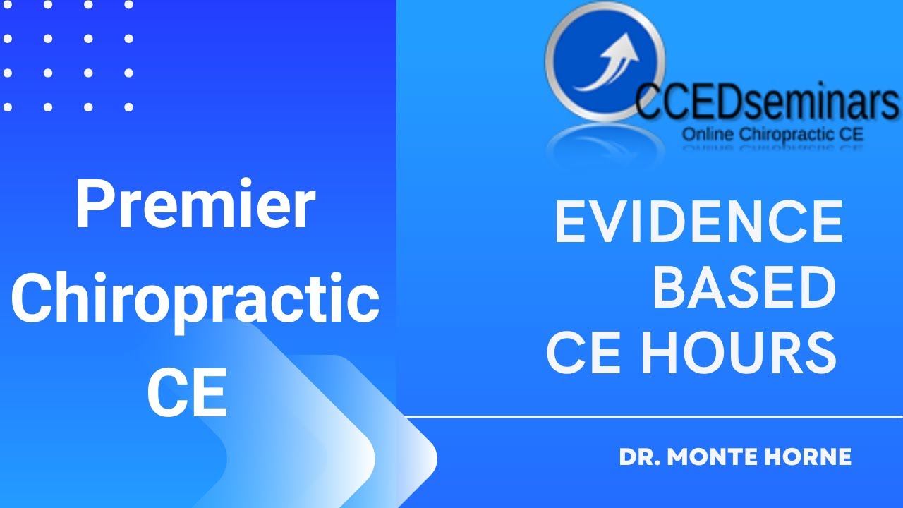 Online Chiropractic CE Courses | PACE & Board Approved Education – CCEDseminars