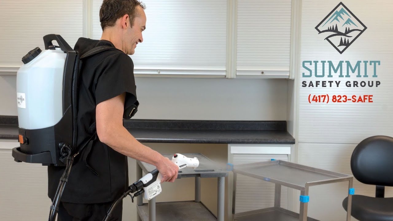 Summit Safety Group's Onsite Disinfectant Service