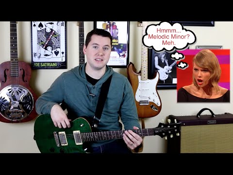 MELODIC MINOR SCALE EXPLANATION