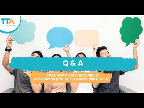 Q&A | The TEFL Academy
