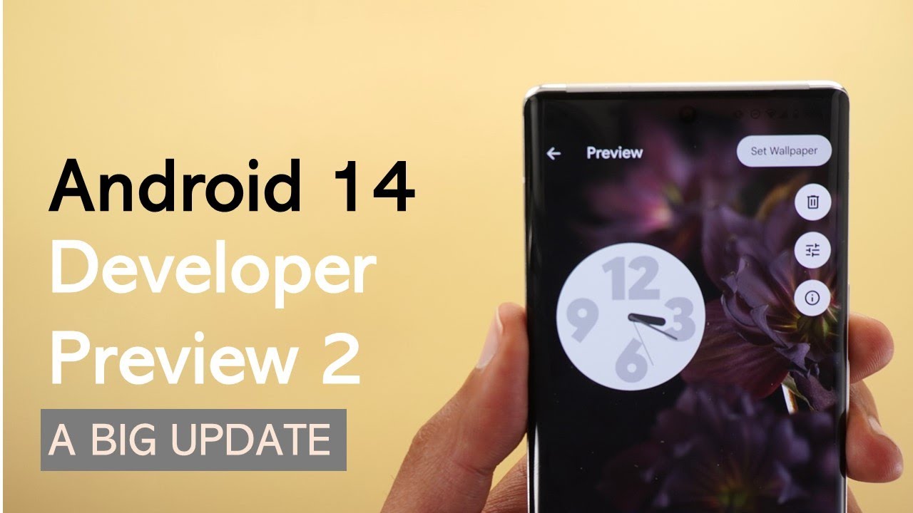 Android 14 Developer Preview 2 - Exciting New Update (Compared to Developer Preview 1)