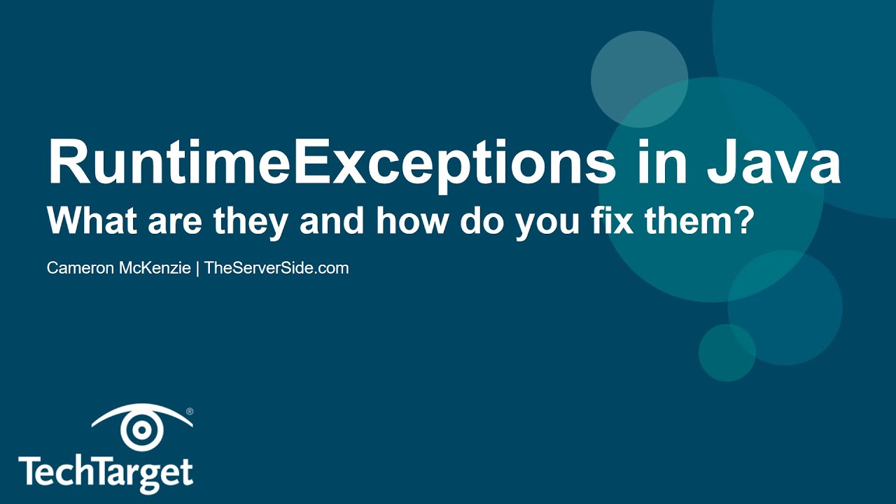 RuntimeExceptions in Java: What Are They and How Do You Fix Them?