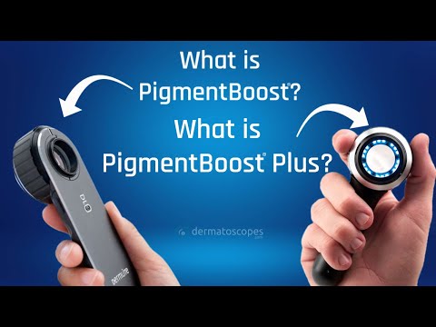 Dermlite DL4 Dermatoscope - What is PigmentBoost?