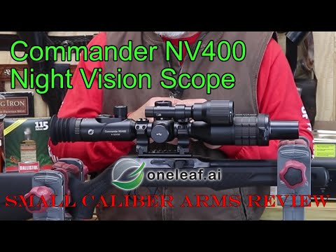 Commander NV400 4-52X 4K Digital Day/Night Vision Riflescope | OneLeaf.ai
