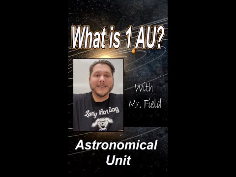 What is 1 AU? The Astronomical unit explained #Shorts