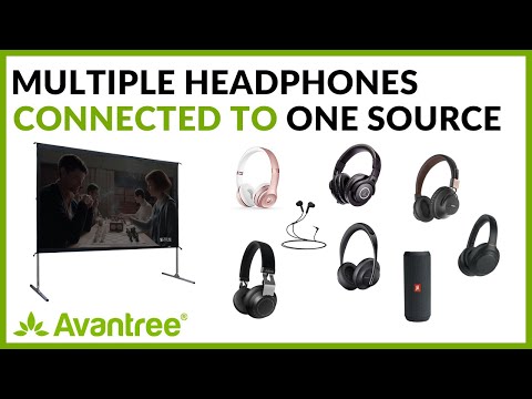 How to Connect Multiple Headphones to ONE Source Wireless