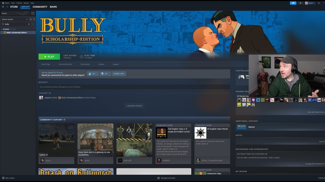 BULLY 😠 || First Playthrough