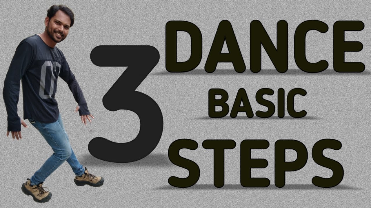 Basic Dance Steps | 3 Basic Bollywood Dance Steps for beginners | Tutorial for practice