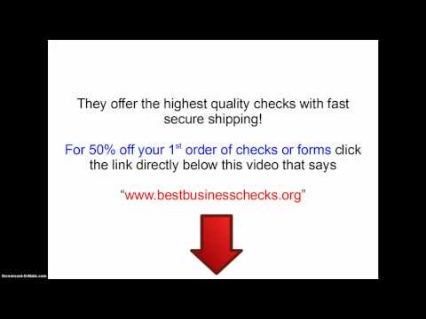 Order Business Checks online!- Cheap Business Checks 50% off 1st Order!
