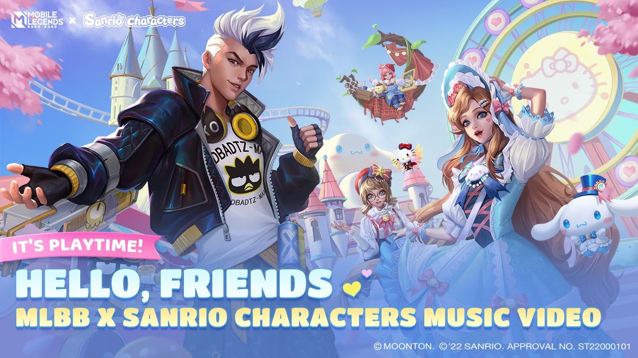 Hello, Friends | MLBB X Sanrio Characters Skins | Mobile Legends: Bang Bang