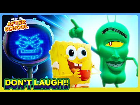 Try Not To Laugh EVIL Edition 😈 Plankton: The Movie | Netflix Family