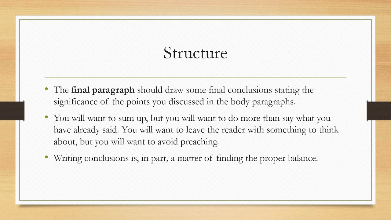 The Argument Paper PowerPoint