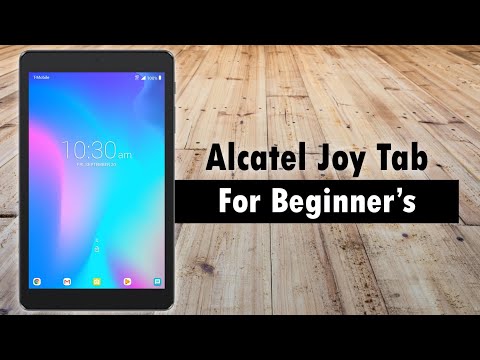 Alcatel Joy Tab for Beginners