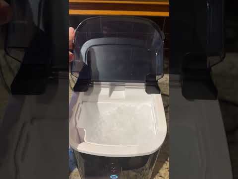 Compact nugget ice maker for your home #ecozyicemaker