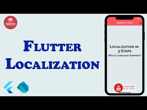 Learn Flutter Localization | SnippetCoder | LEARN CODE CREATE | HD Video - Mind Luster