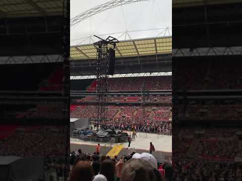 BTS at Wembley Stadium, View from Block 120, Row 20, Seat 257