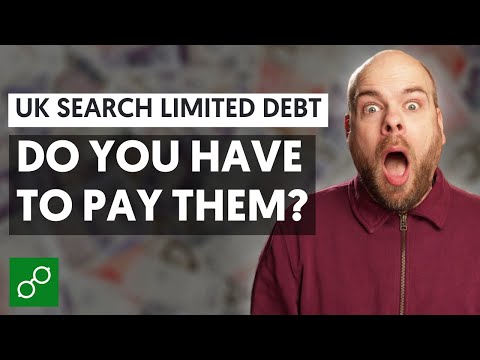 UK Search Limited Debt - Do you have to pay?
