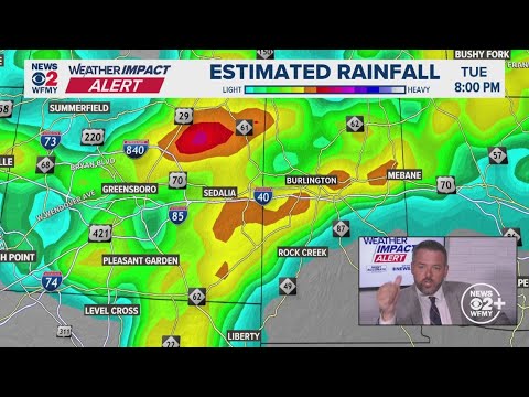Weather Impact Update (July 15, 8 pm)