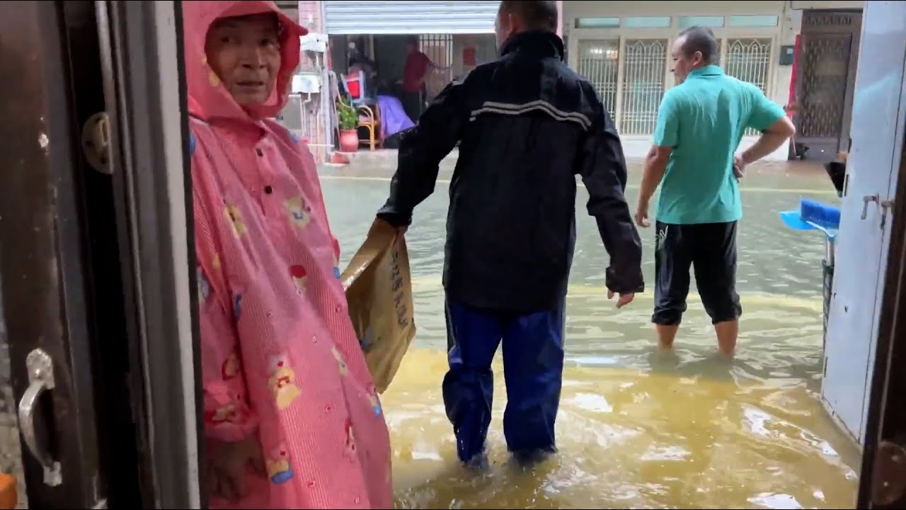 Heavy rain from Typhoon Gaemi leads to severe flooding in parts of ...