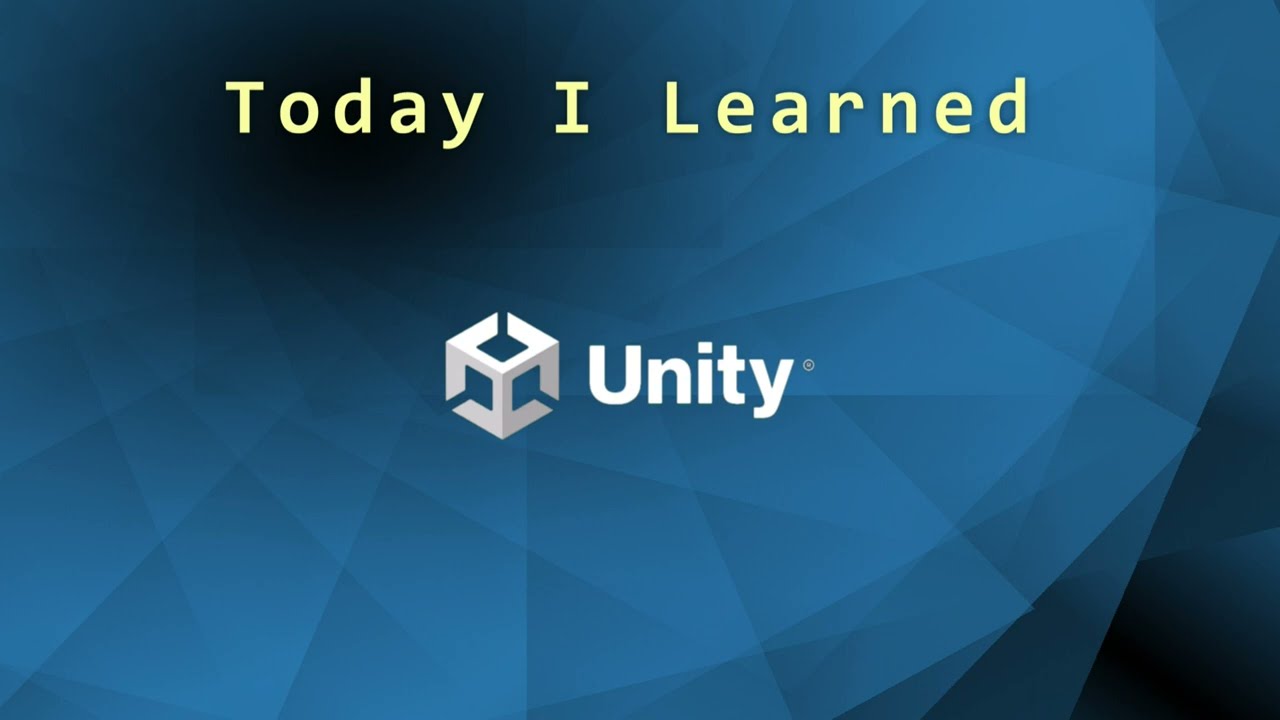 Today I Learned Unity - Vector Lerp