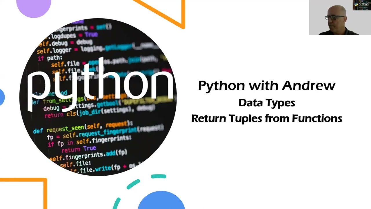 Python Data Types - Tuples - Returning multiple values from Functions